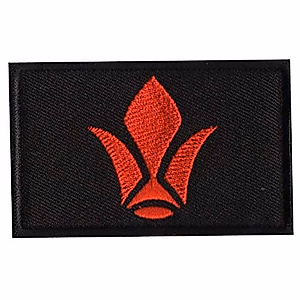 Mobile Suit Gundam Iron-Blooded Orphans Tactical Armband Embroidered Patches Badges Morale Tactics Military Embroidery Patch Hook & Loop on The Back