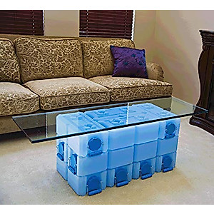 WaterBrick 3.5 Gallon BPA Free Portable and Stackable - 10 Pack