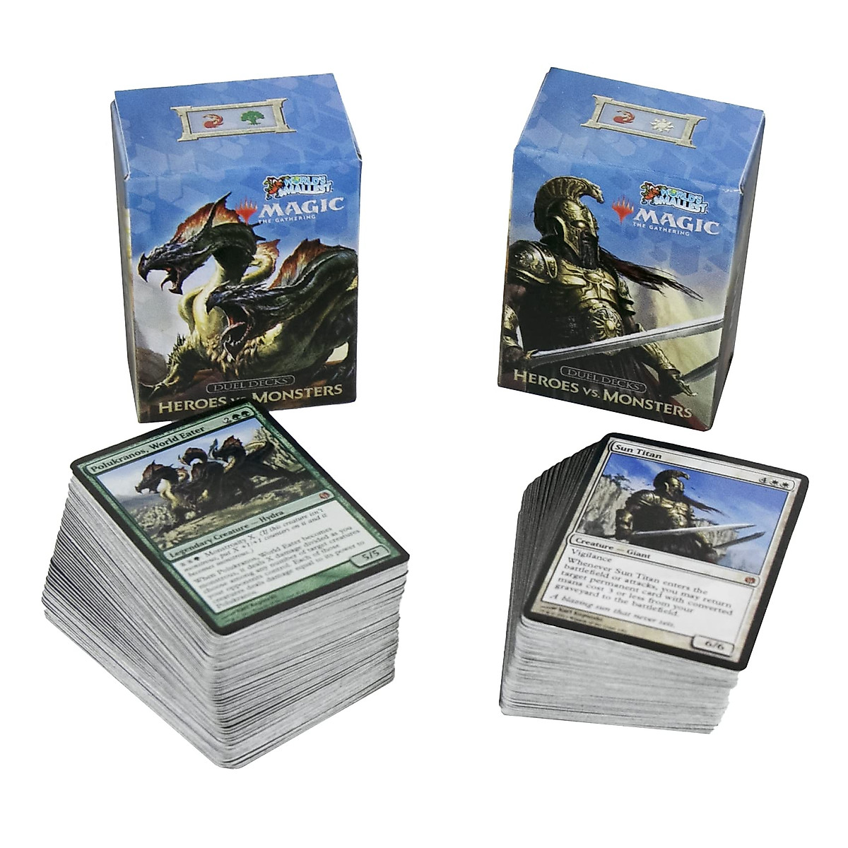 World's Smallest Magic The Gathering Duel Decks Heroes Vs Monsters