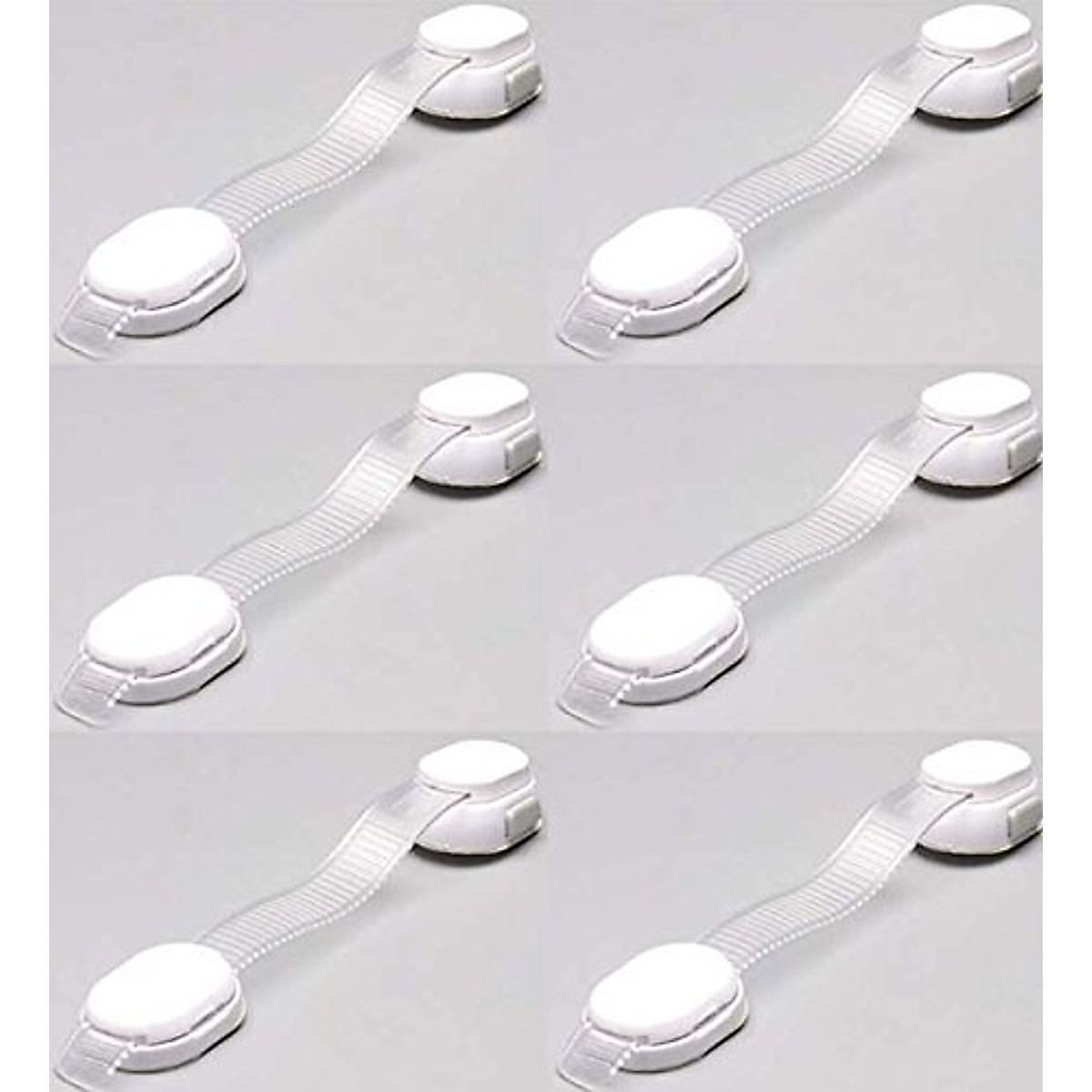 Safety 1st Adjustable All Purpose Latch Door Strap 6 Count