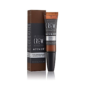 American Crew Men's Eye Hydrating Gel, Energizing Oil-Free Gel to Minimize Puffiness and Reduce Dryness, 0.5 Fl Oz