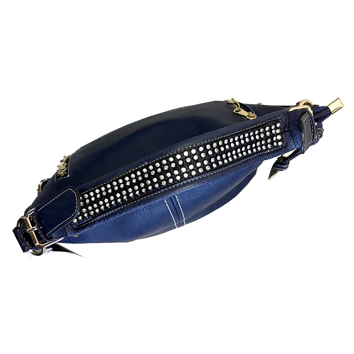 Cross Body Gun Concealment Purse Left/Right Hand 8007 BLUE