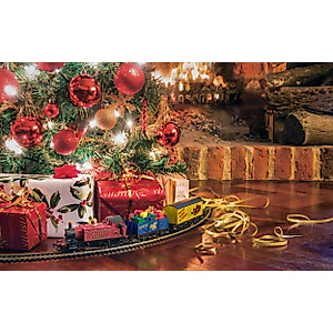 Hornby Santa's Express Christmas Toy Train Set R1248, Red, Blue & Yellow,3 years and over,16pcs