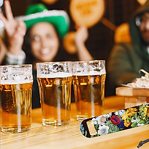 Funny Vintage Flowers and Plants Art Stainless Steel Bottle Opener Bar Key For Friend Boyfriend Men Joke Birthday Holiday Christmas Gifts