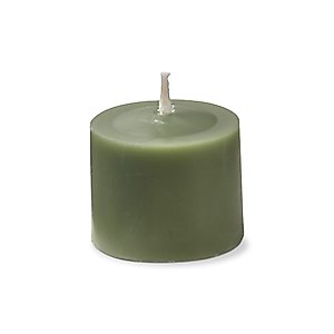 tag Color Studio Votive Candles Set Of 12 Olive Green Smokeless Paraffin Wax, Burn Time 5 Hrs. Votive Olive Green