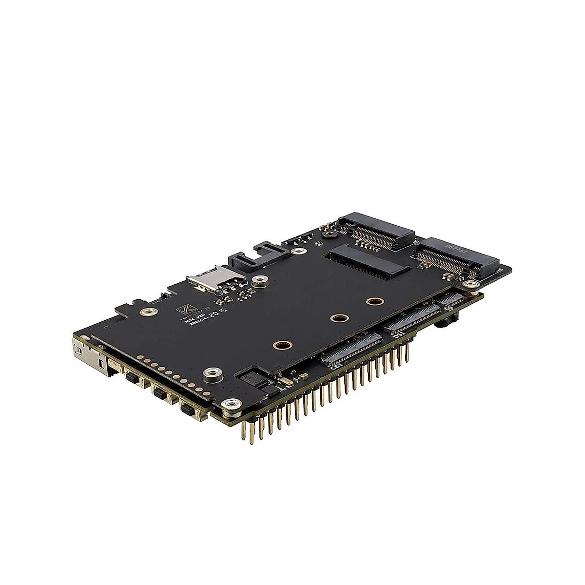 Khadas New M2X Extension Board is an Ultra-Thin Version of The Original M2X Board.It has M.2 Slots for Adding a 4G LTE Module and NVMe SSD to VIM3/VIM3L. A Nano-SIM Card Slot is Built Into The Board