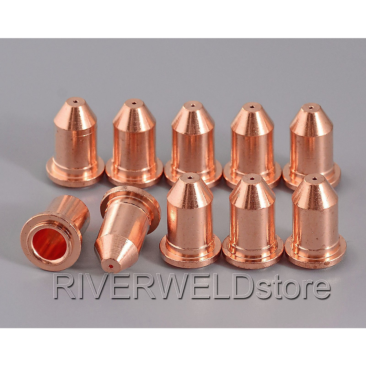RIVERWELD 177876 Plasma Tip Nozzle 50Amp Fit Miller ICE-50C Plasma Cutter Torch 10pk