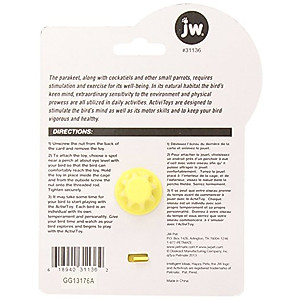 JW Pet Company 31136 Tip and Treat for Pets, Yellow, 1 Count (Pack of 1)