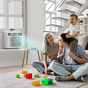 ROVSUN Smart 14000 BTU Window Air Conditioner with WiFi, Energy Saving Window AC Unit with Remote & App Control & Timer Function & Easy Install Kit, for Rooms up to 700 Square Feet, 115V/60Hz, White