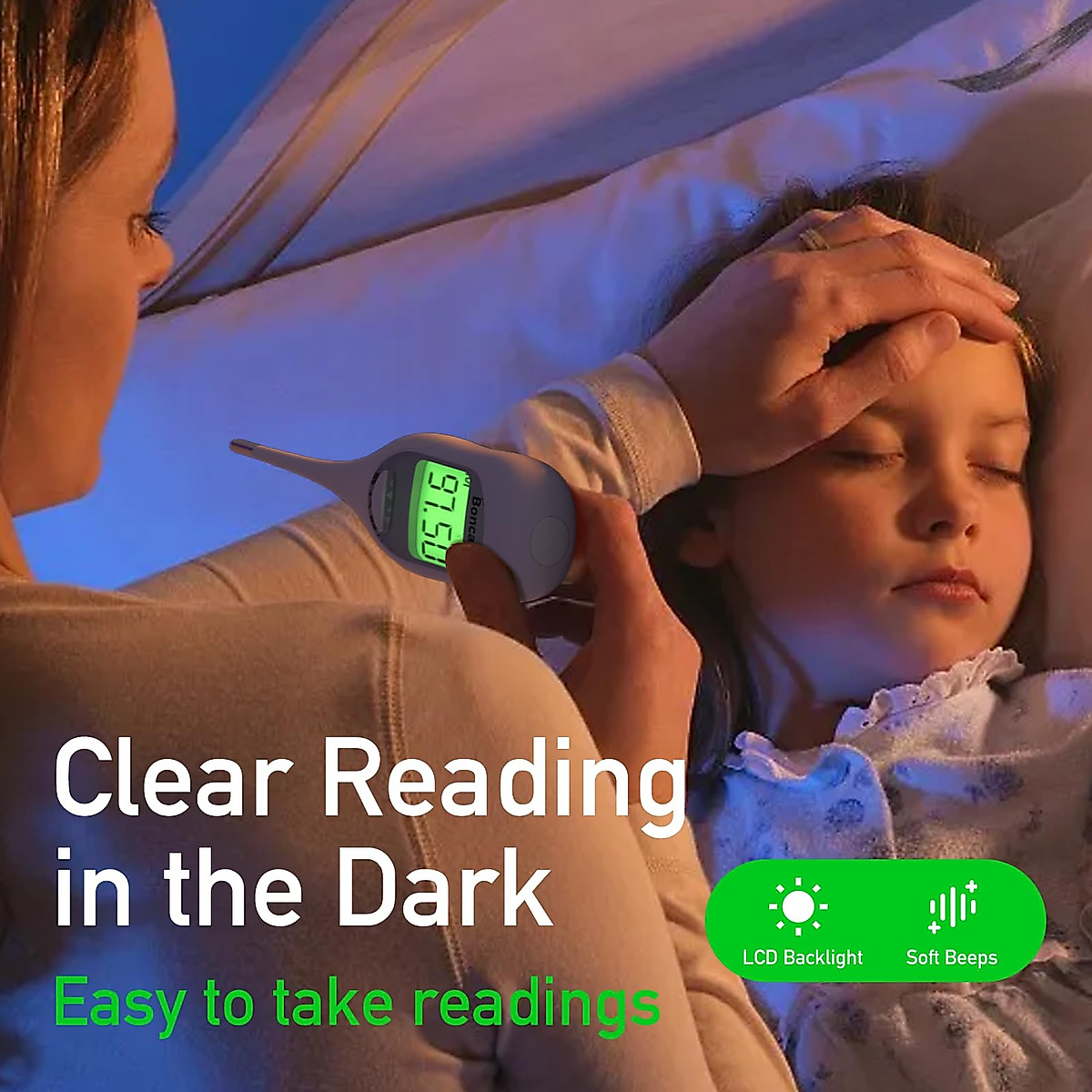 Bundle of Oral Thermometers for Fever for Family Use