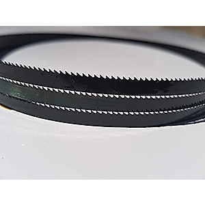AYAO (2 Blades Pack) 72-1/2 Inch X 1/4 Inch X 6TPI Bandsaw Blades or Delta 28-195, Sears Craftsman, Skil and Dremel 10" Band Saw
