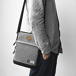 tomtoc Tablet Shoulder Sleeve Bag for 12.9-inch New iPad Pro (6th/5th/4th/3rd Gen) 2022-2018 with Magic Keyboard and Smart Keyboard Folio or Logitech Slim Folio Pro Case, Front Pocket for Accessories