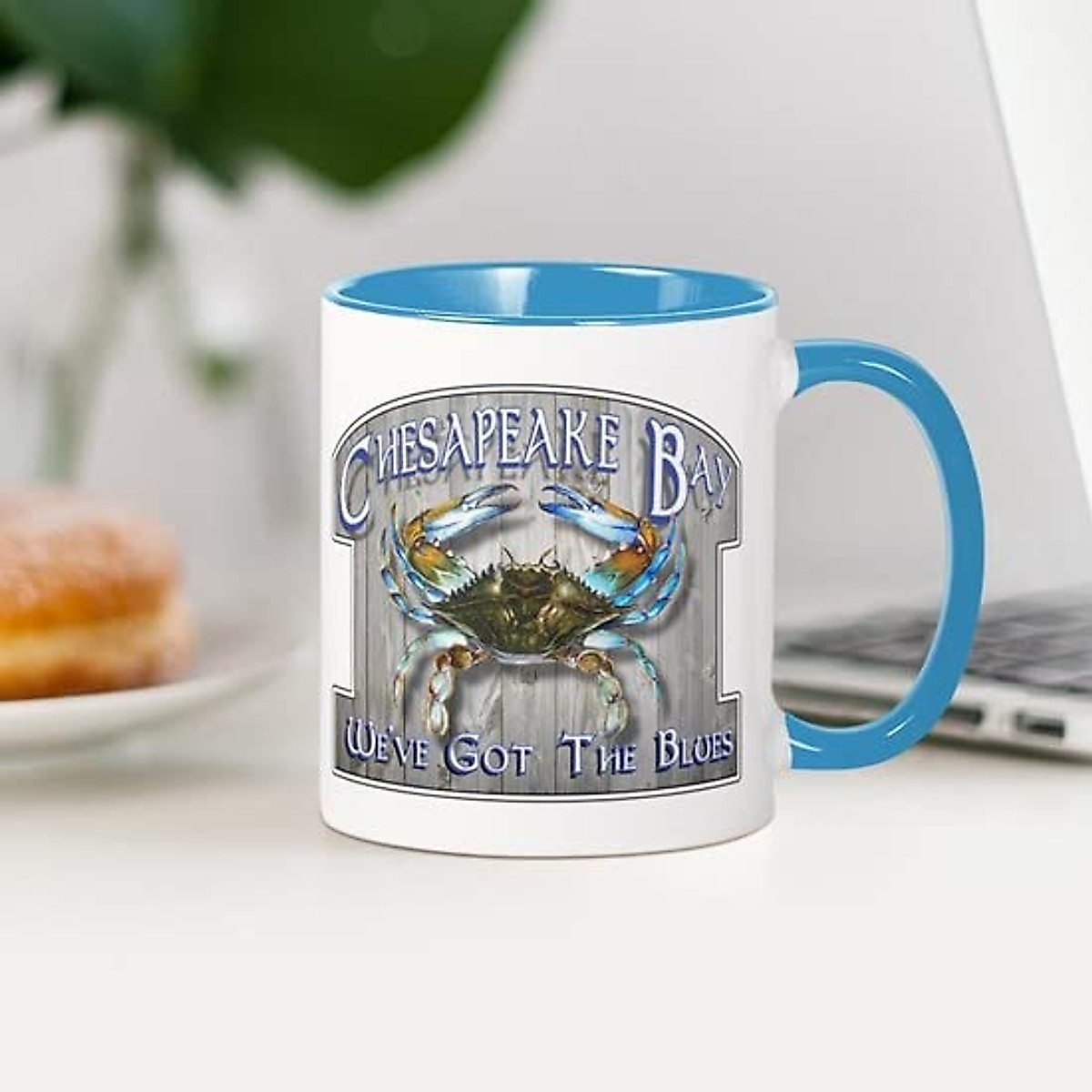 CafePress Chesapeake Bay Blues Mug Ceramic Coffee Mug, Tea Cup 11 oz