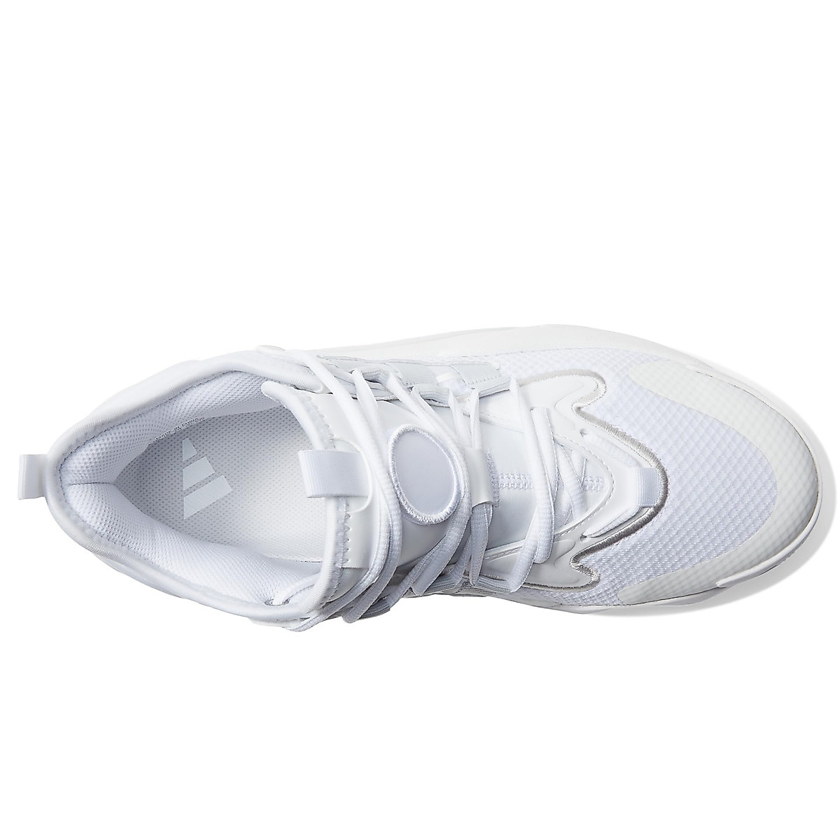 adidas BYW Select Team Footwear White/Crystal White/Zero Metallic Men's 8.5, Women's 9.5 Medium