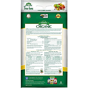 Espoma Organic Tree-Tone 6-3-2 Natural & Organic Fertilizer and Plant Food; 18 lb. Bag; Organic Fertilizer for All Trees. Use for Fruit Trees Like Peach & Apple Trees and All Shade Trees