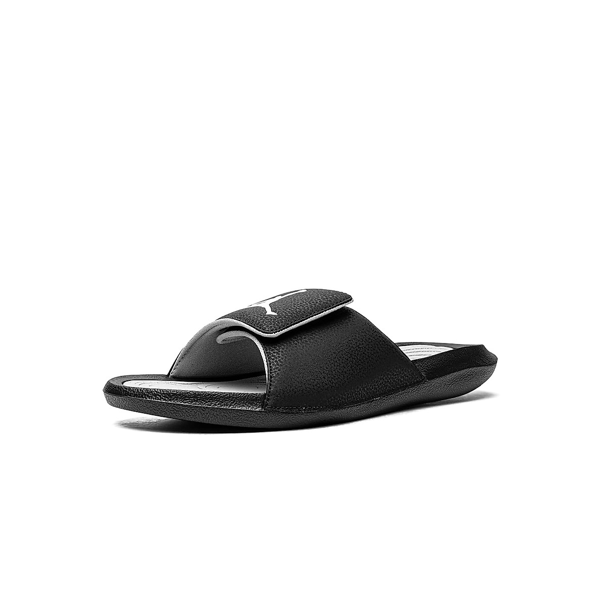 Nike Jordan Men's Jordan Hydro 6 Black/White Wolf Grey Sandal 7 Men US