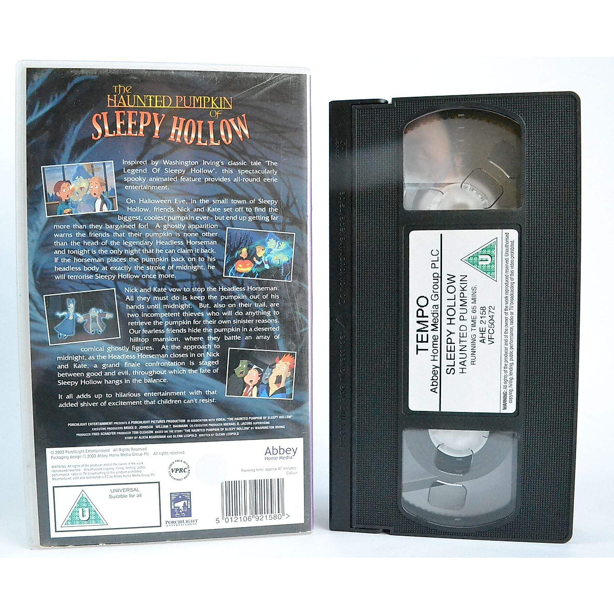 The Haunted Pumpkin of Sleepy Hollow [VHS]