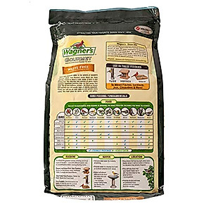Wagner's 82056 Gourmet Waste Free Wild Bird Food, 5-Pound Bag