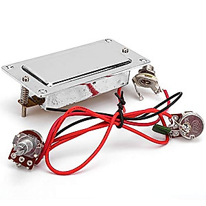 Electric Guitar Double Coil Pickup with Harness 1V1T Control Output with Volume Tone Pots Accessory for Guitar Accessory
