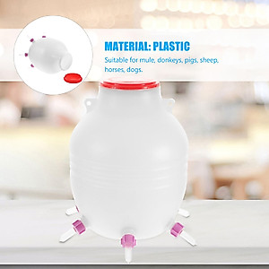 Lamb Milk Bottle Calf Goat Milk Feeder Sheep Feeding Bucket Large Capacity Animal Feeding Pot with