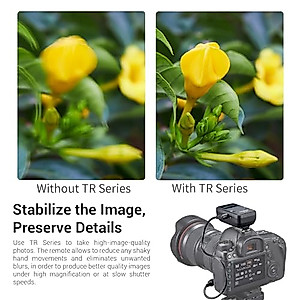 Godox TR-N1 TR-N3 Remote Shutter Release for Nikon, Wireless Shutter Release Intervalometer Compatible for Nikon Z9 Z8 Z7 Z6 Z5 D850 D800 D750 D610 F90 D7200 D7100 D5600 D3300 D90