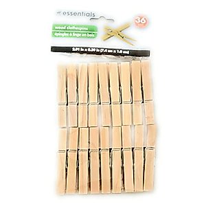 ESSENTIALS Wood Clothespin