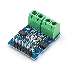 DAOKI 5PCS L9110S DC Stepper Motor Driver Controller Board 2.5-12V H-Bridge for Arduino with Dupont Cable Male to Female 30 PIN,28AWG Wire