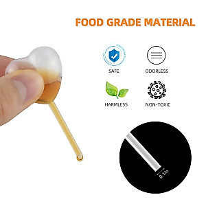 60 Pieces Cupcake Pipettes Plastic Pipettes Squeeze for Strawberries Chocolate 4ml Plastic Transfer Pipettes Liquid Pipettes Dropper Disposable Cupcakes Injector Mini Pipette for Ice Cream Dessert