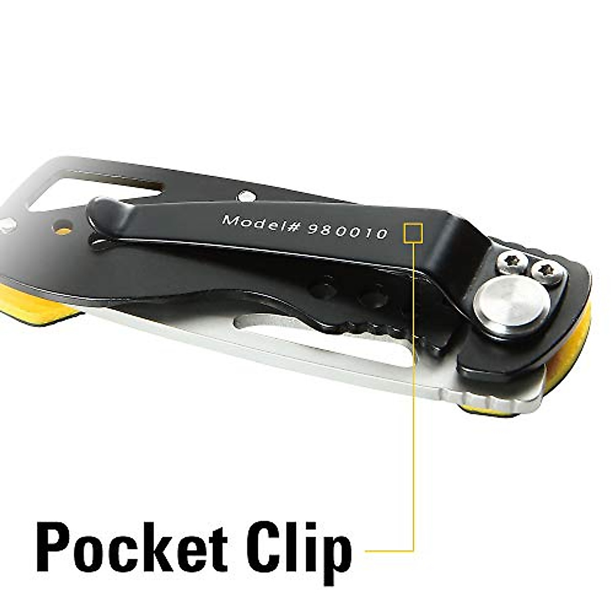 CAT980010 Caterpillar Framelock, Black G10 Handle, 2"