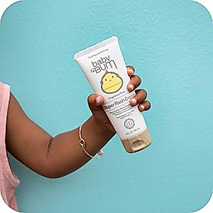 Baby Bum Diaper Rash Cream | Natural Zinc Oxide Ointment for Maximum Relief and Rash Prevention| Fragrance Free | Gluten Free and Vegan | 3 FL OZ