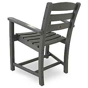 POLYWOOD PWS131-1-GY La Casa Café 7-Piece Dining Set, Slate Grey