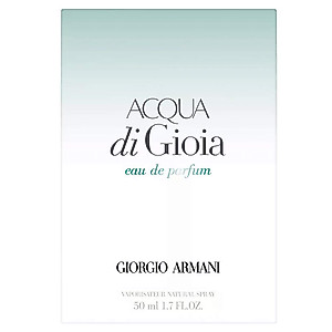 Giorgio Armani Acqua Di Gioia Eau de Parfum Spray For Women, 1.7 Fl Oz