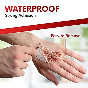 Tattoo Aftercare Waterproof Bandage - 6in x 5.5yrd Transparent Film Roll Dressing - Breathable Stretch Adhesive Second Skin - Healing & Protective Hygienic Wrap for Tattoo and Medical Use