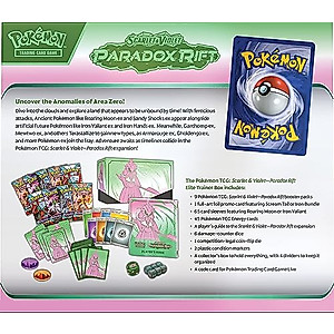POKEMON TCG: Scarlet and Violet: Paradox RIFT: Elite Trainer Box - Iron Valiant