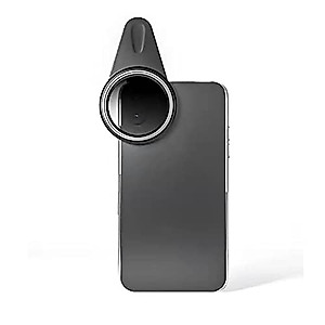 Kase 41mm Clip on Phone Magnetic CPL Filter Kit Includes Polarizer Filter, GND1.2 Filter, Lens Clip for iPhone 14 13 12 11 8 7 XR X XS, Android Smartphone