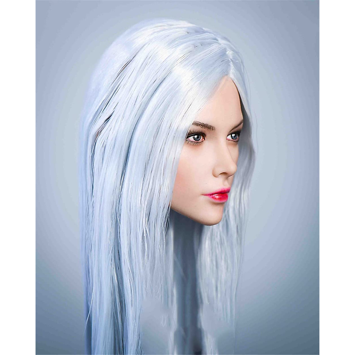 HiPlay 1/6 Scale Female Figure Head Sculpt, Charming Girl Doll Head for 12 Inch Action Figure TBLeague JIAOUDOLL HS079(A)