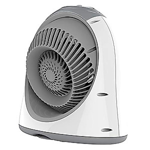 Vornadobaby Breesi Nursery Air Circulator Fan for Baby and Kids Room with Child Lock, Hidden Cord Storage, Finger-Friendly Design, White