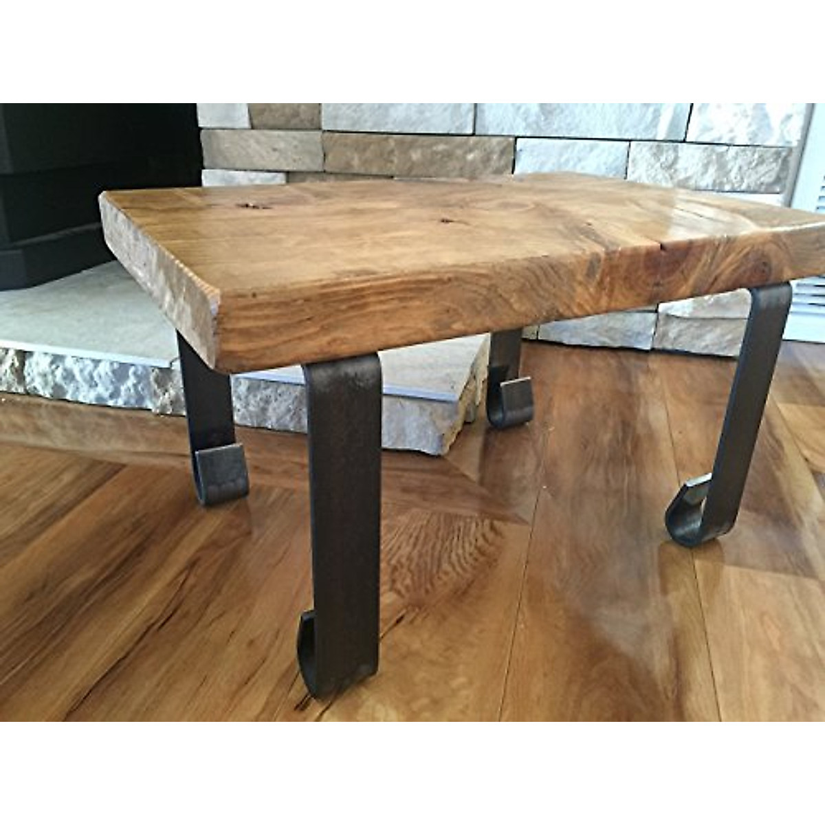 Straight Leg Brackets - 4 Pack (Size Ranges: 4" to 24") (1.5" Wide - 3/16" Thick Metal) Straight Metal Legs, Table Legs, Bench Legs, Industrial Modern, DIY, Hairpin