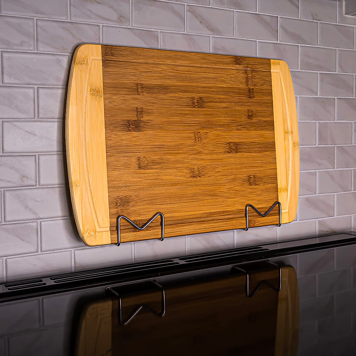 Habitathome Sponge Holder for Kitchen Sink and Sink Accessory Caddy - Minimalist, Rustproof, Waterproof (2 pack)