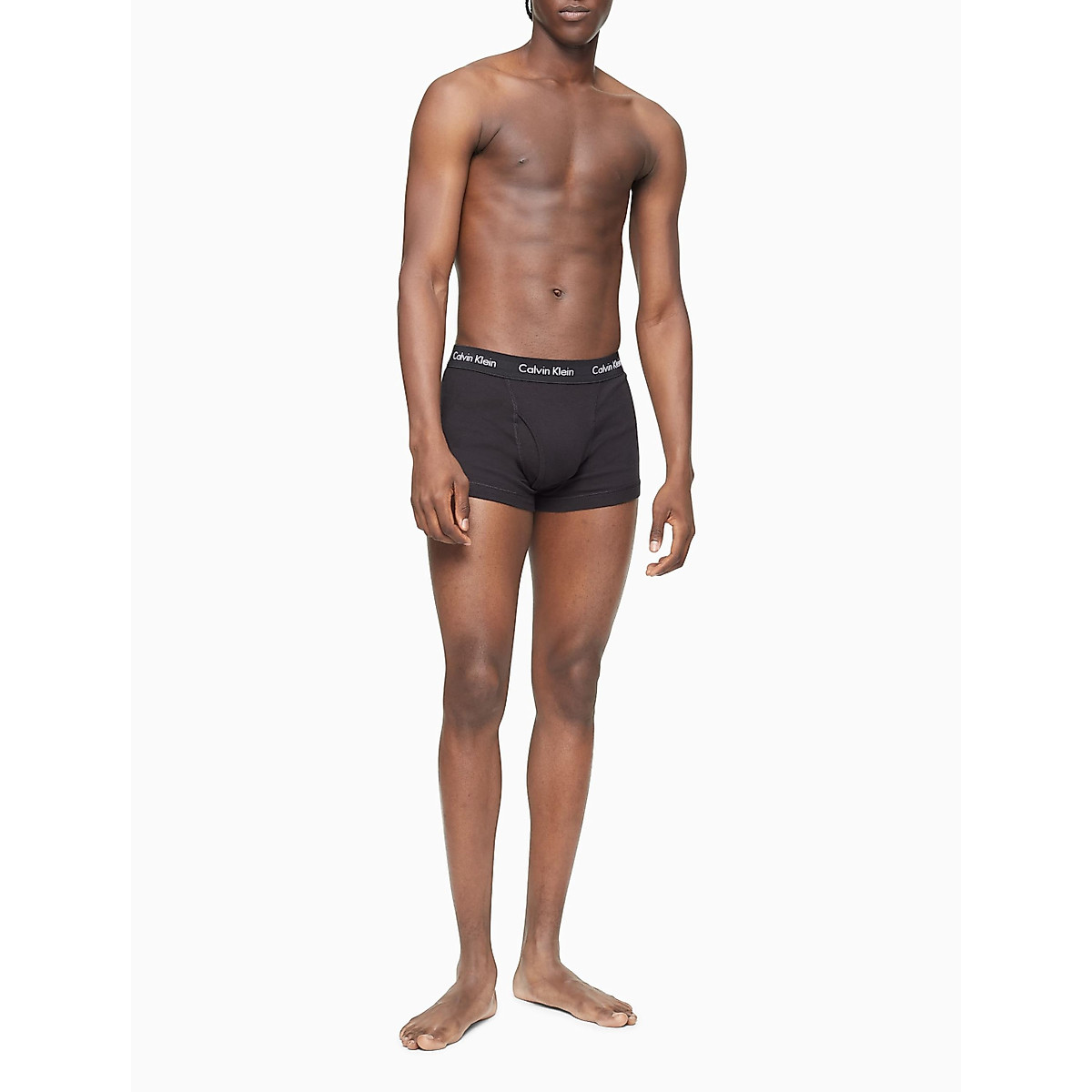 Calvin Klein Men's Underwear Cotton Classics Multipack Trunks, black (5 Pack), L