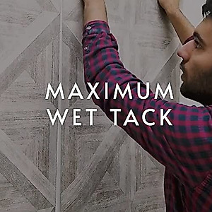 ROMAN Ultra Clear Strippable Wallpaper Adhesive, Clear Glue, PRO-880 (32 Ounce - 80 sq. ft.)