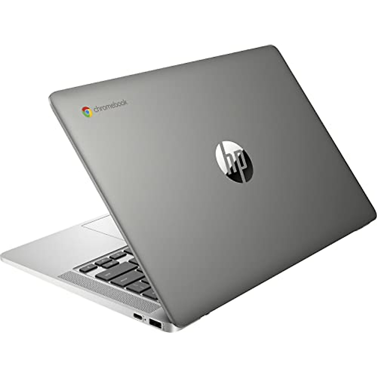HP Chromebook 14" 14A-NB0013DX AMD 3015Ce, Chrome OS, AMD Radeon Graphics, 4GB DDR4 64 GB eMMC, Mineral Silver (Renewed)