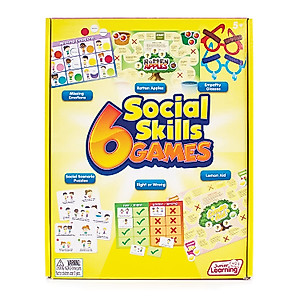 Junior Learning 6 Social Skills Games,Multi