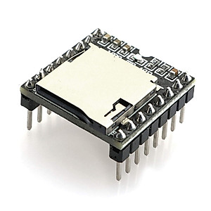 Tegg 1PC DFPlayer Mini MP3 Player Module MP3 Voice Audio Decoder Board for Arduino Support TF Card and U Disk