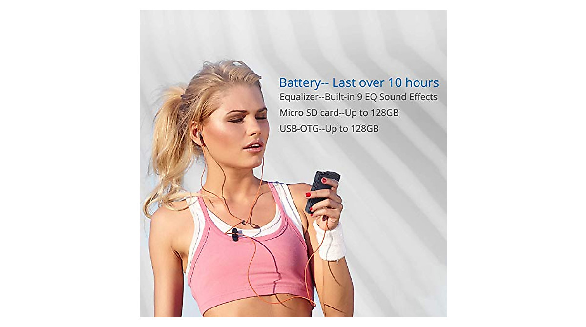 Surfans F20 HiFi MP3 Player - Lossless High-Res Audio & Bluetooth