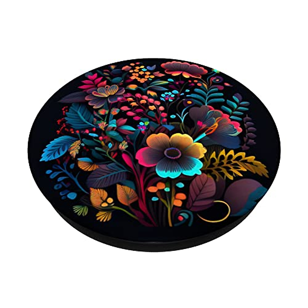 Floral Ditsy Blossoms Daisy Flower Garden Wildflower Pattern PopSockets Swappable PopGrip