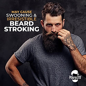 Beard Wash and Conditioner for Men - Beard Conditioner for Men and Anti Beard Dandruff Beard Moisturizer to Soothe Irritated Skin - Beard Care Softener for Growth - Strengthening Beard Wash for Men (Sandalwood Combo 17 Oz)