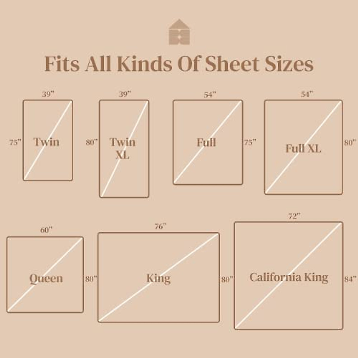 FeelAtHome Bed Sheet Holder Straps Criss-Cross - Sheets Stays Suspenders Keep Fitted/Flat Bedsheet in Place - for Twin Queen King Mattress Holders - Bed Sheet Strap - Fitted Sheet Clip Sheet Keepers
