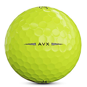 Titleist AVX Golf Balls, Yellow, (One Dozen) (T9112S)