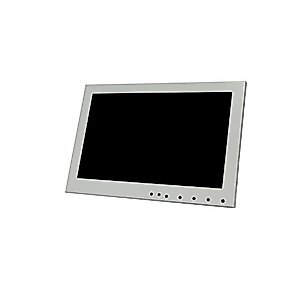 Kenuco White 10.1" LED Monitor with HDMI/VGA/Composite/RCA Input